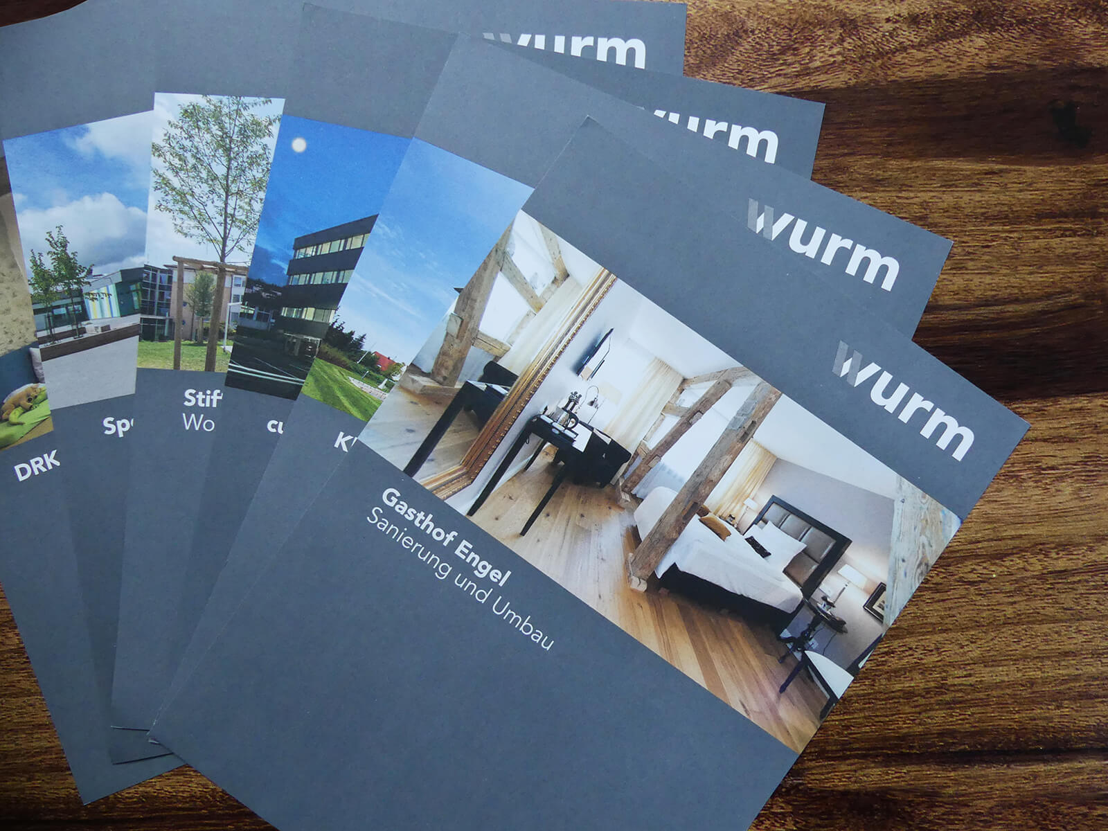 Wurm Gesamtplanung — Relaunch Corporate Design - KAOS Werbeagentur